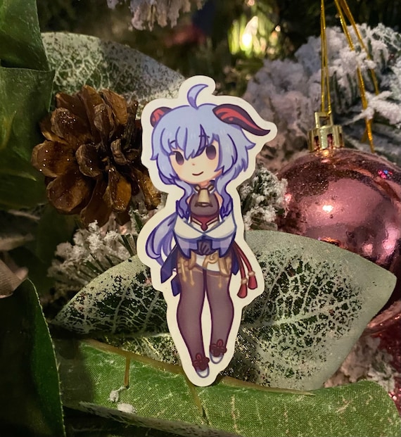 Ganyu Genshin Impact Vinyl Sticker - Etsy