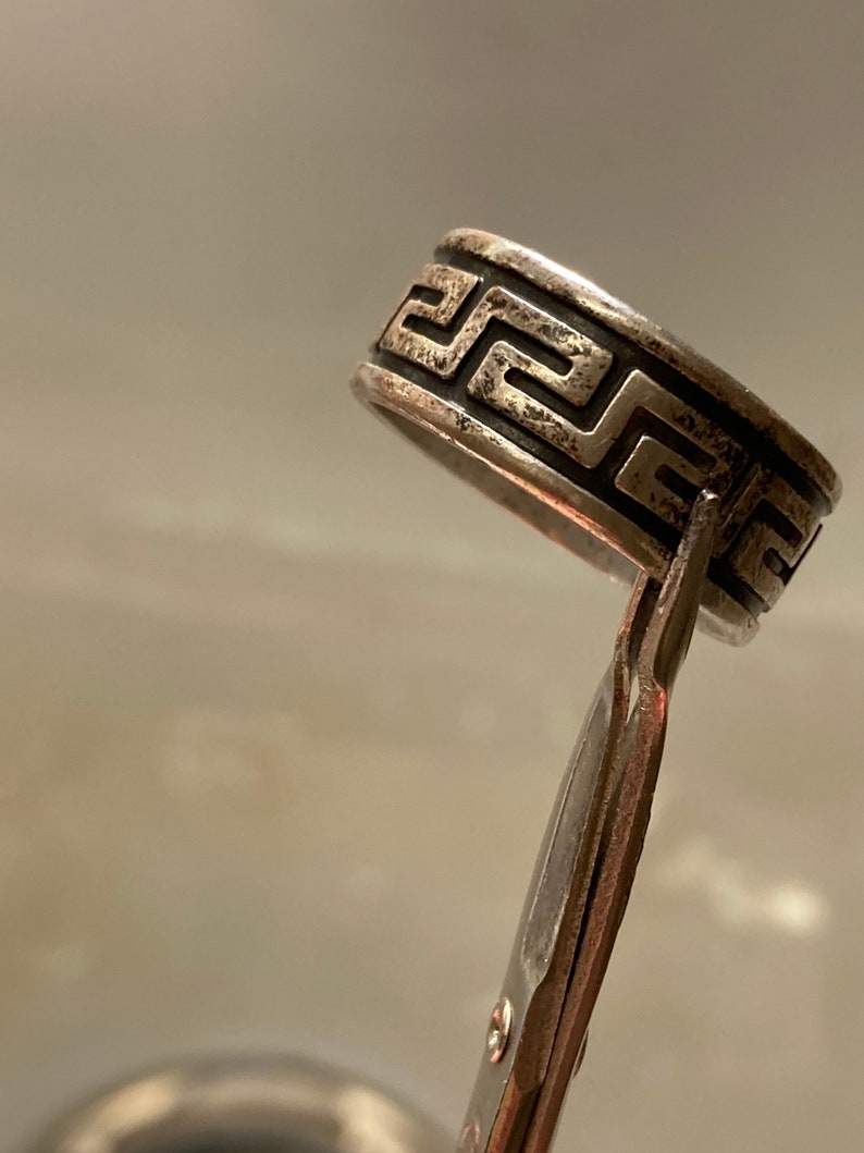 Antique Greek Key Pattern Ring/ 1867-1922 - Etsy