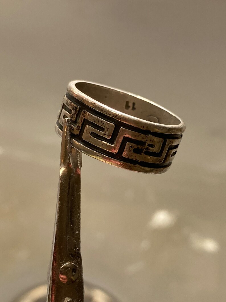 Antique Greek Key Pattern Ring/ 1867-1922 - Etsy