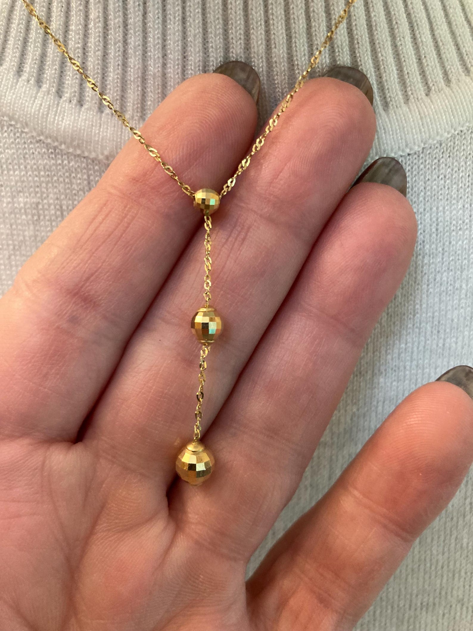 Vintage Ball Pendant 14k Gold - Etsy