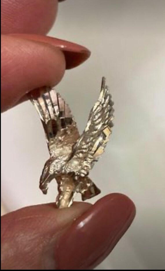 14k gold eagle - Gem