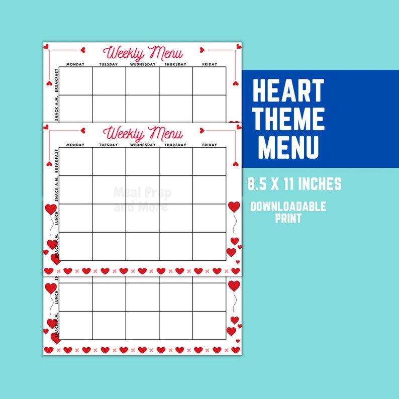 Childcare Weekly Menu Log Download Multipack Hearts Daycare Etsy childcare-weekly-menu-log-download-multipack-hearts-daycare-etsy
