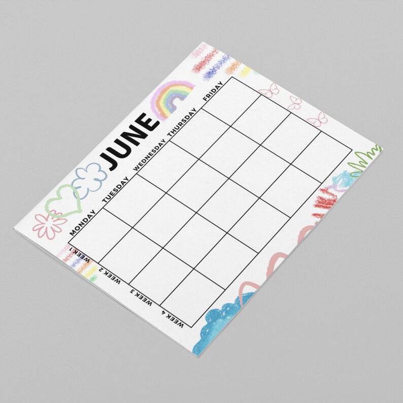 Childcare Monthly Menu Editable Template - Daycare Food Tracker ...