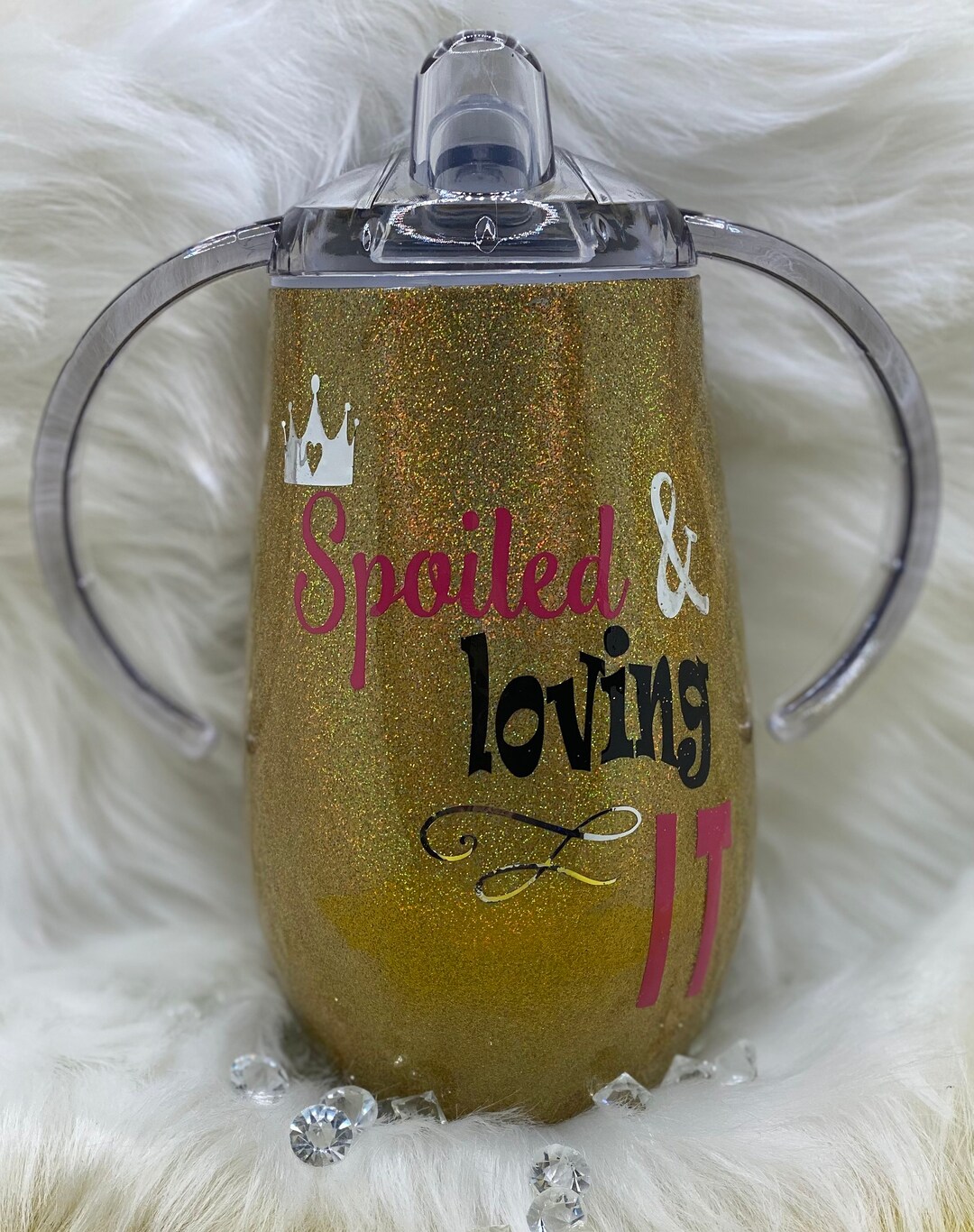 Custom 12 Oz Sippy Cup for Kids | Personalized Baby Cup | Toddler ...