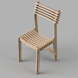 CNC Chair DXF Files CNC Furniture Instant Download - Etsy
