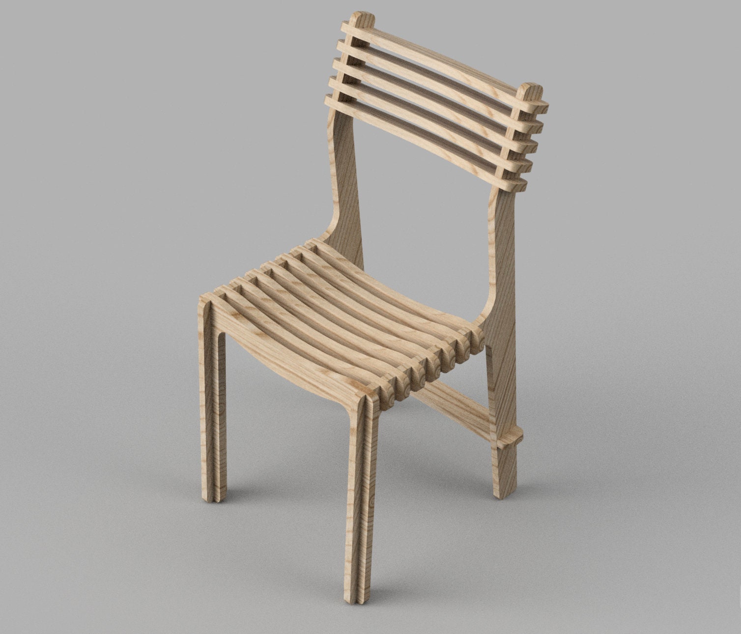 CNC Chair DXF Files CNC Furniture Instant Download - Etsy