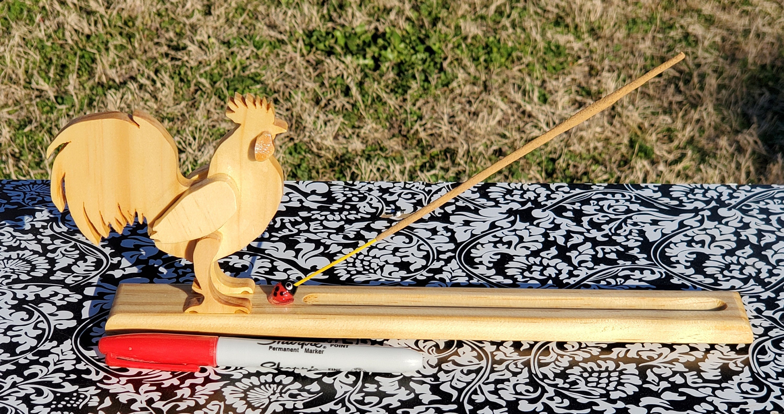 Chicken / Rooster Incense Burner - Etsy