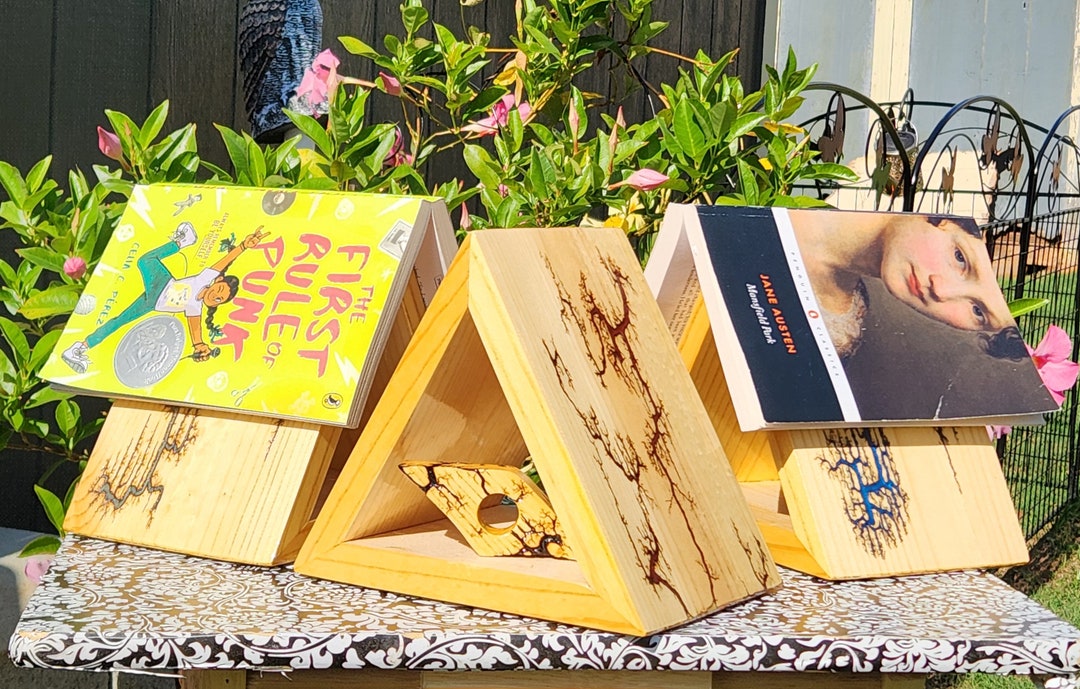 Pyramid Book Rest - Etsy