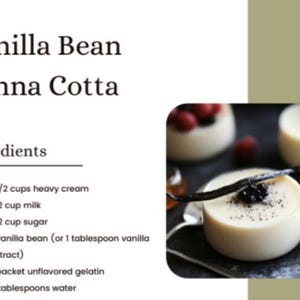 Taurus Recipe Book - Etsy