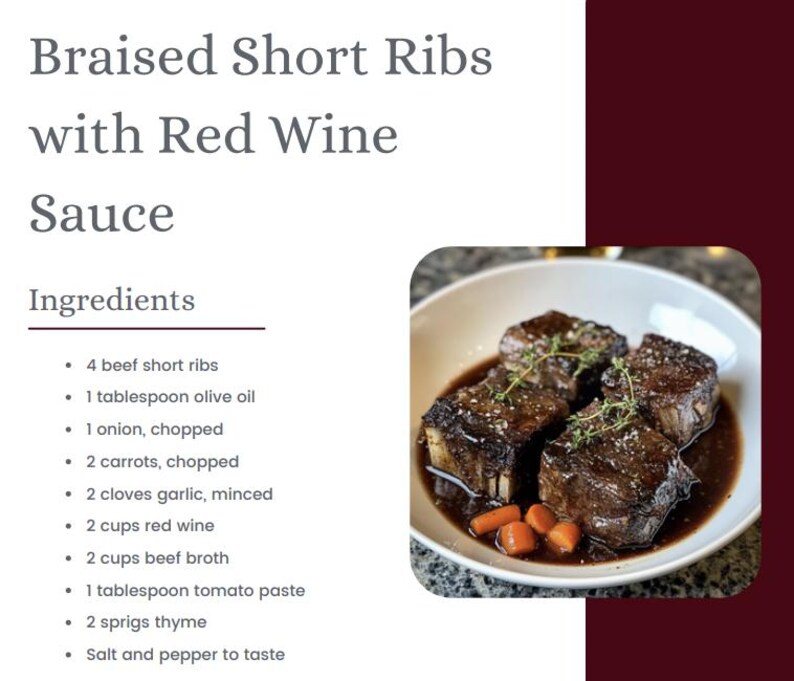 Scorpio Recipe Book - Etsy