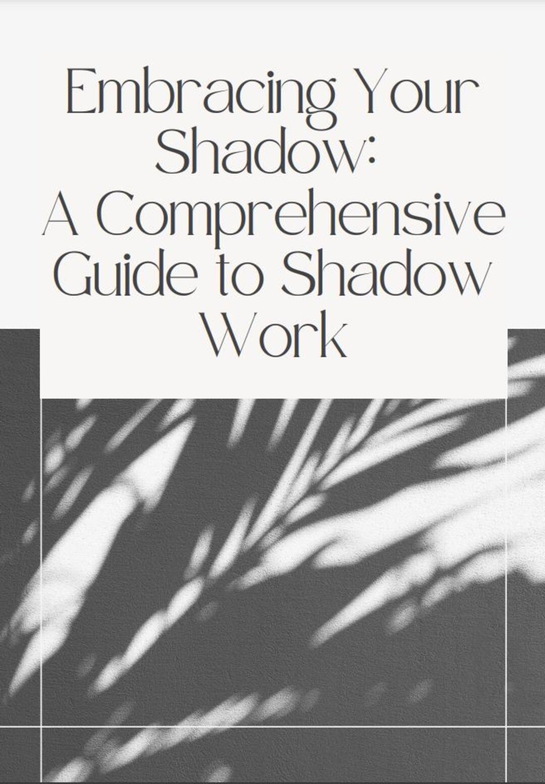 Embracing Your Shadow: A Comprehensive Guide to Shadow Work - Etsy