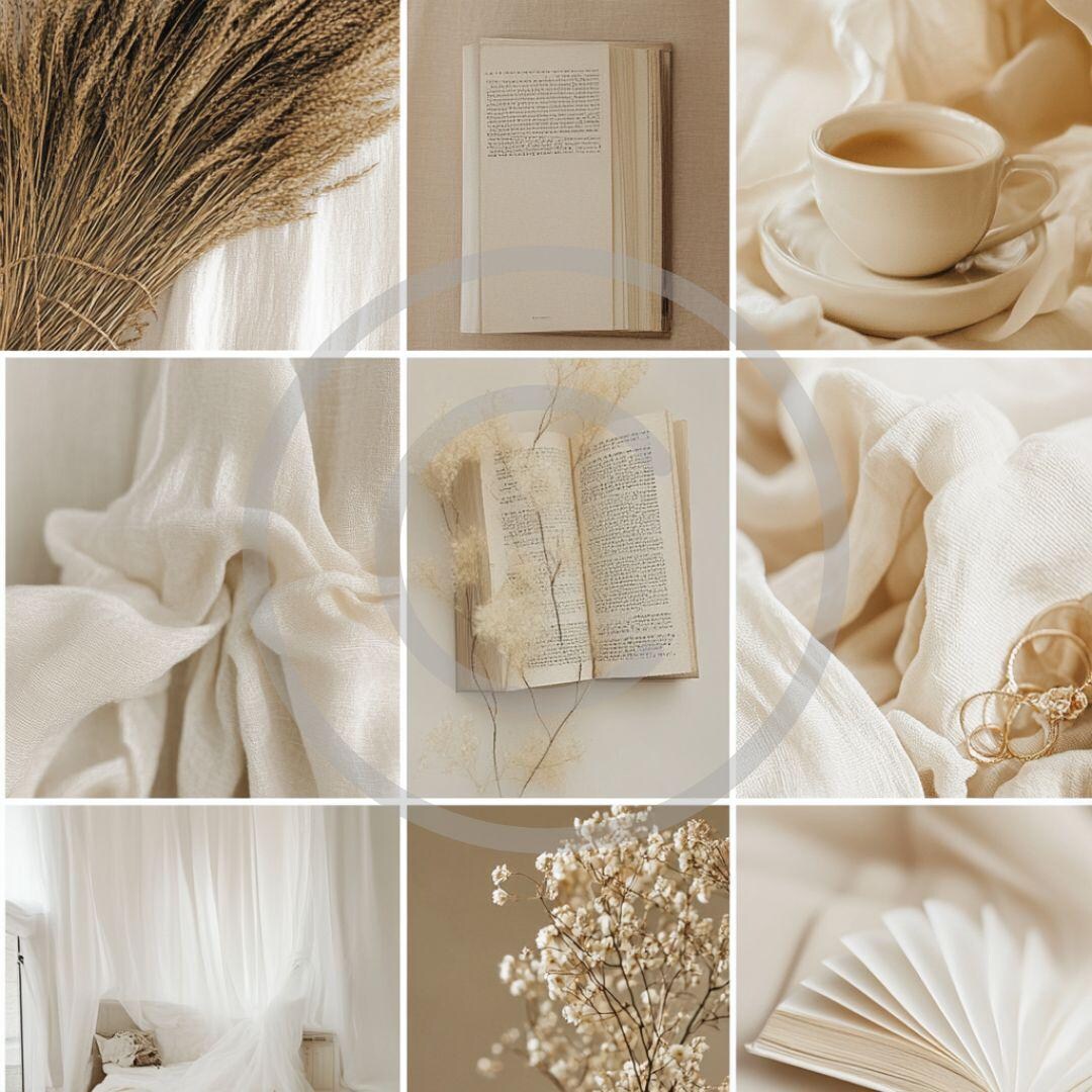 CREAM Phone AI Backgrounds (pack of 4) - Etsy