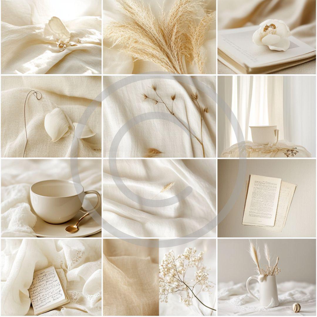 CREAM Phone AI Backgrounds (pack of 4) - Etsy