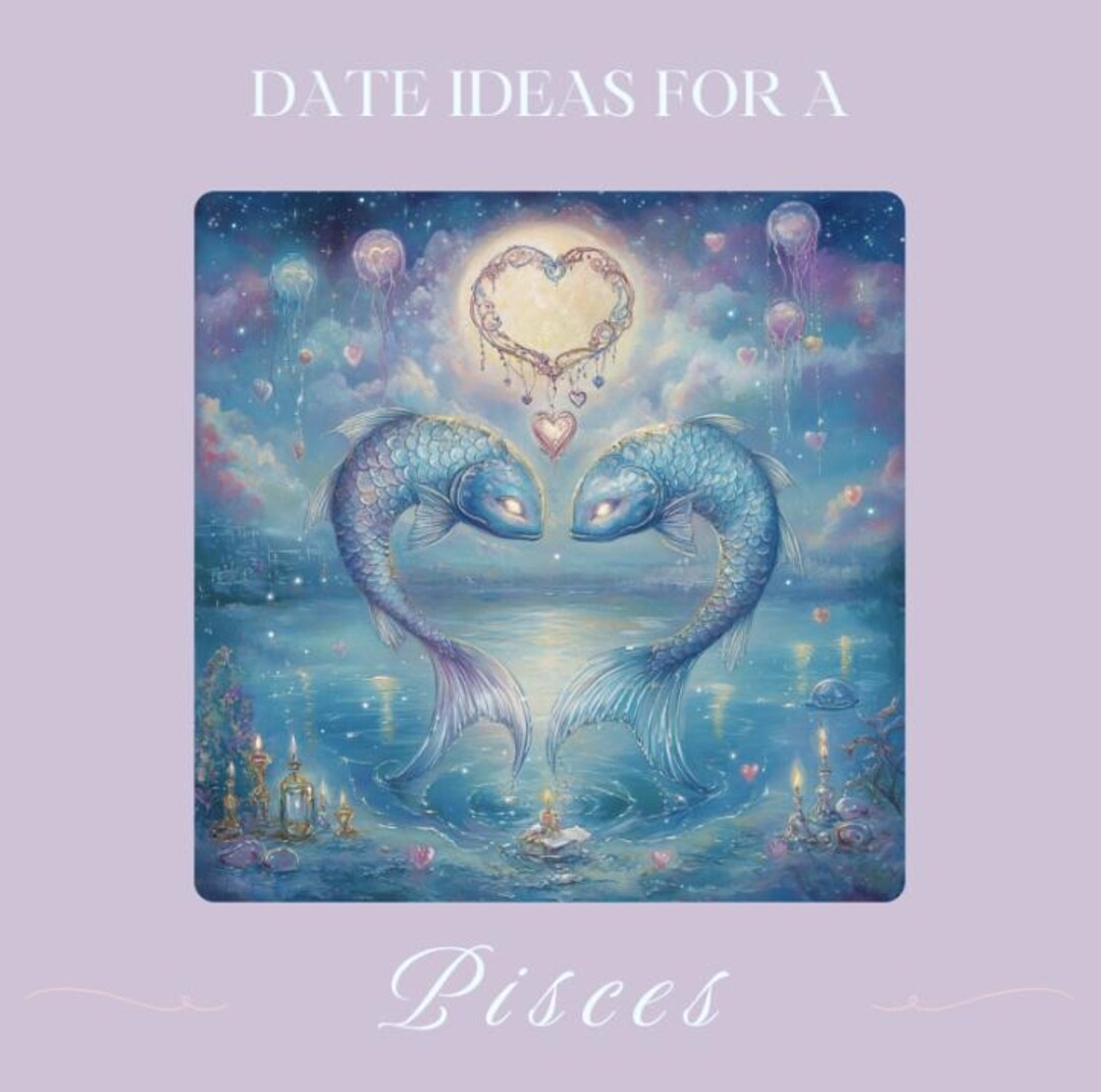 Pisces Date Ideas Guide - Etsy