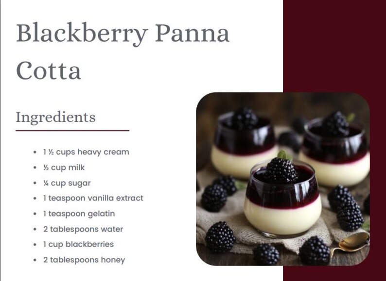 Scorpio Recipe Book - Etsy