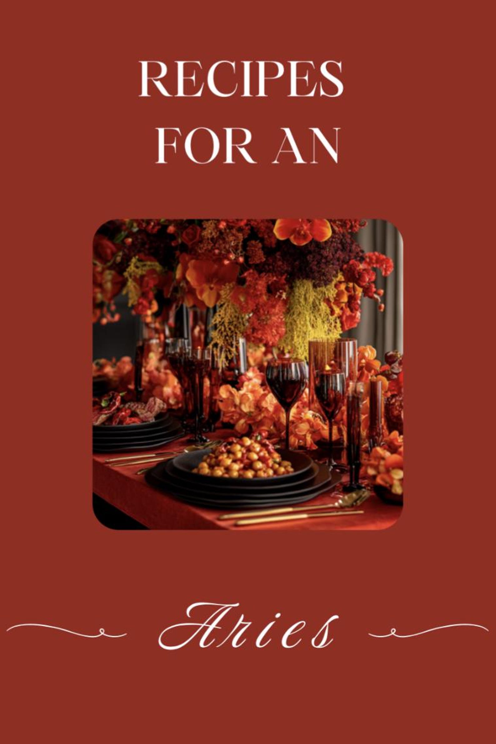 Aries Recipe Book - Etsy