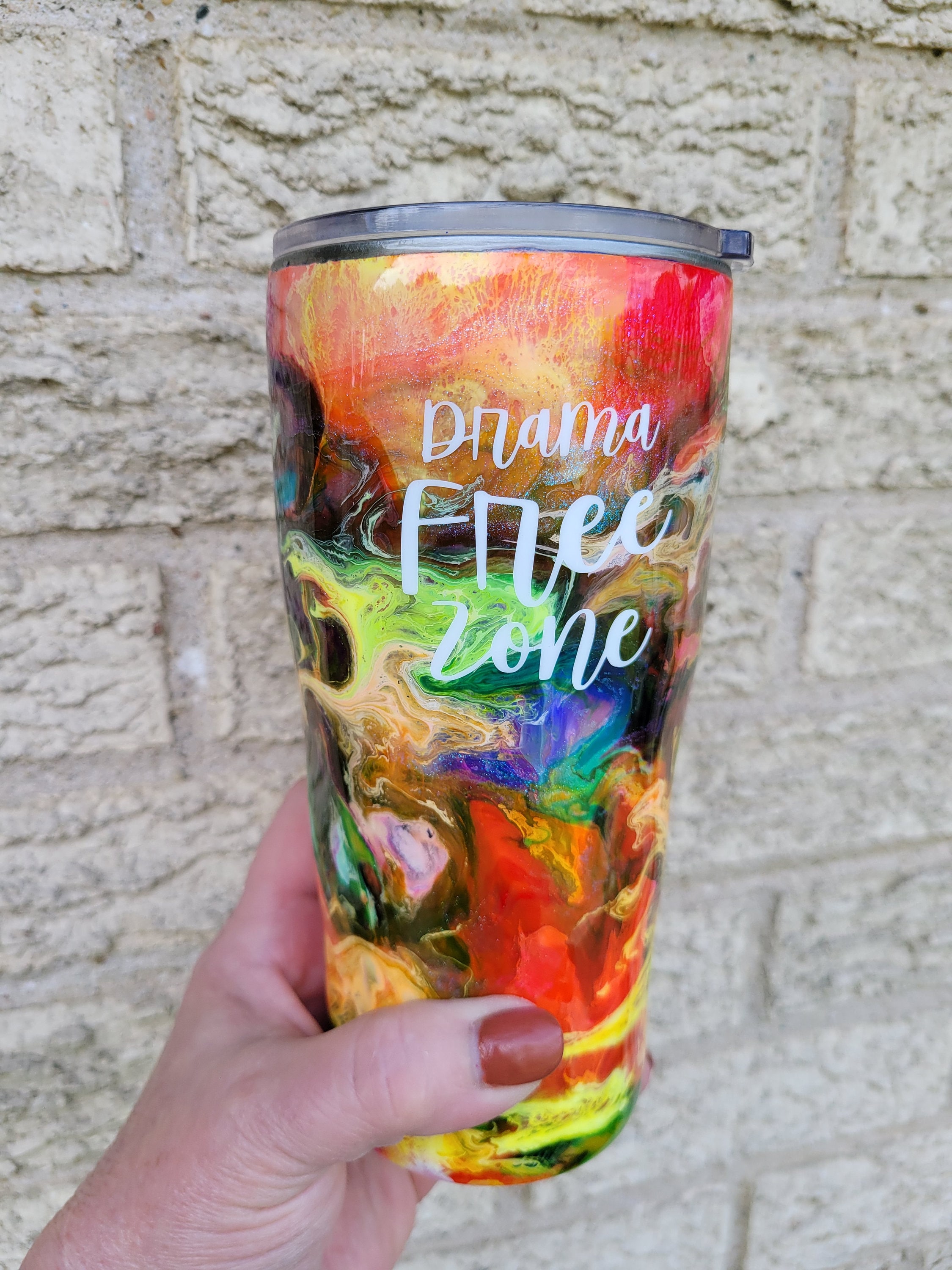 Insulated Tumbler Hand Decorated Tumbler/cup Stainless Steel - Etsy UK