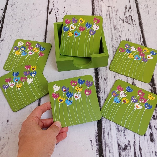 Wooden Cup Pad - Etsy