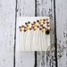 Hand Painted White Wooden Key Box, Floral Design, Hanging Key Box, Six ...