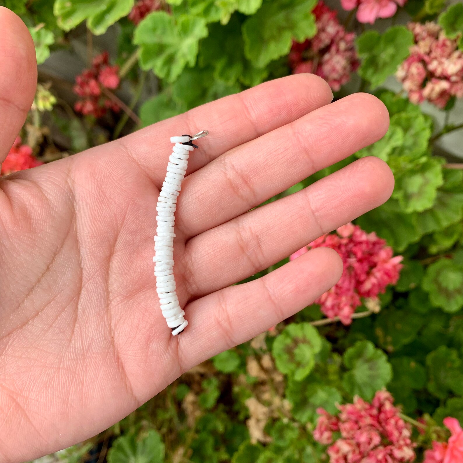 White Litub Shell Keychain | Etsy