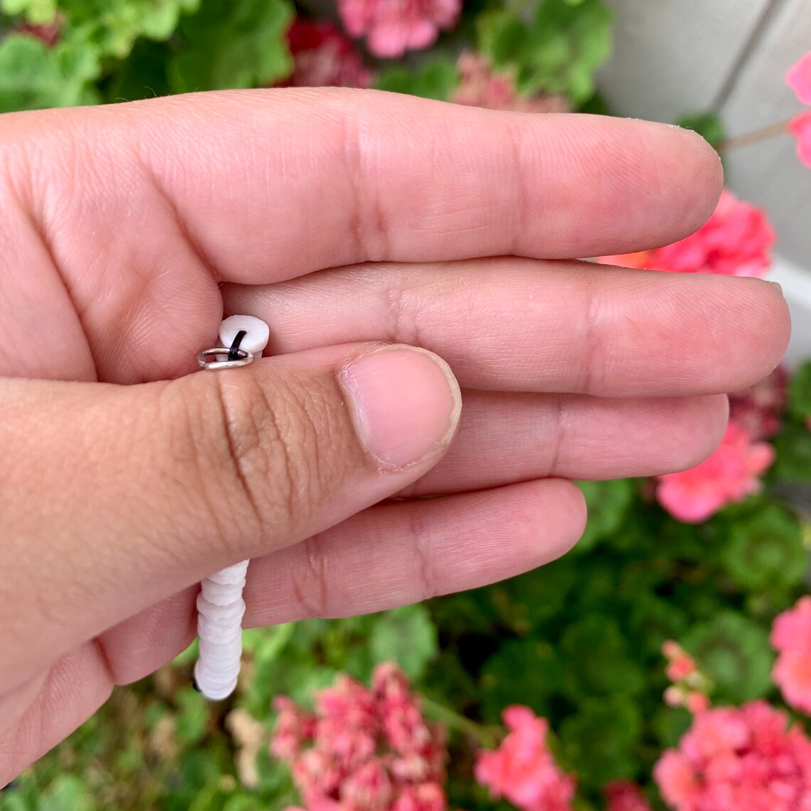 White Litub Shell Keychain | Etsy