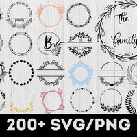 Monogrammed Frame - Etsy