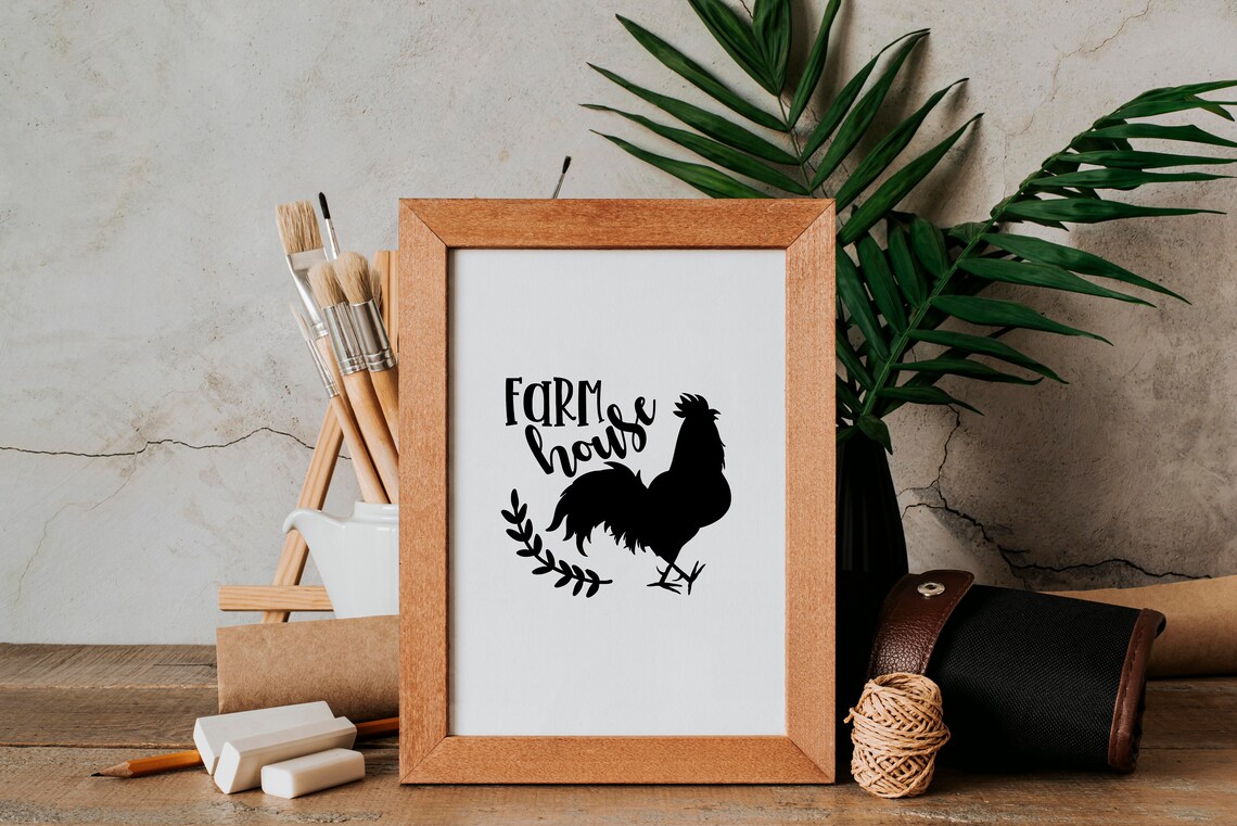 Chicken Svg Bundle Hand Drawn Rooster Svg Bundle Chicken | Etsy