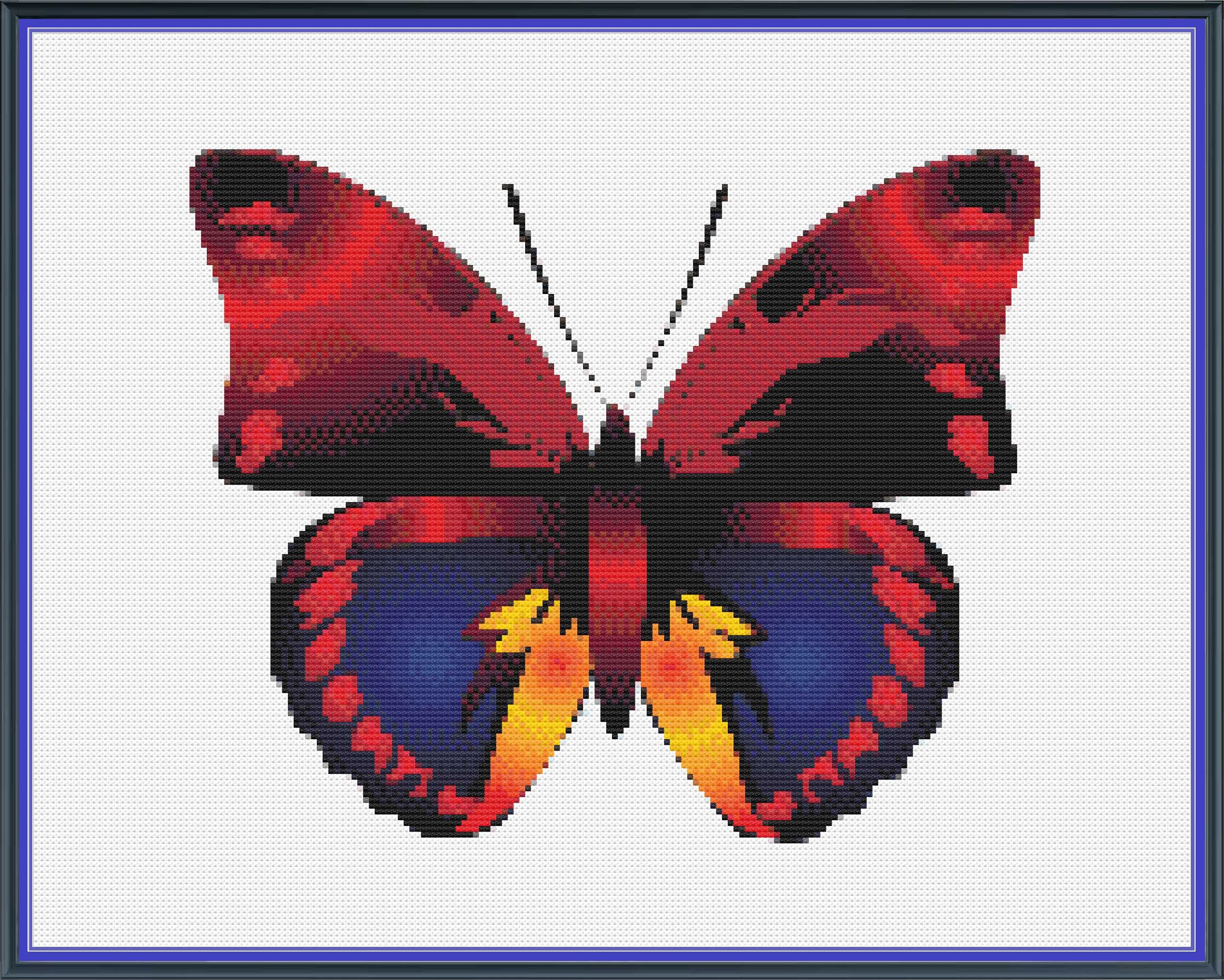 Sewing & Needlecraft Anchor Colors PDF Cross Stitch Design Modern Wall ...