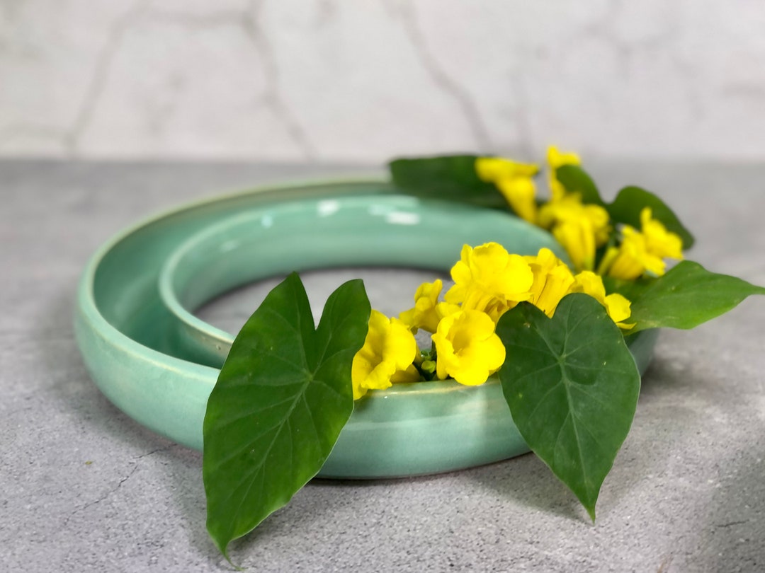 Handcrafted Pansy Ring Vases Elegant Floral Arrangements for Every Occasion. - Etsy