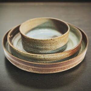 Handmade Dinnerware Set: Artisan Ceramic Rustic Tableware Collection - Etsy