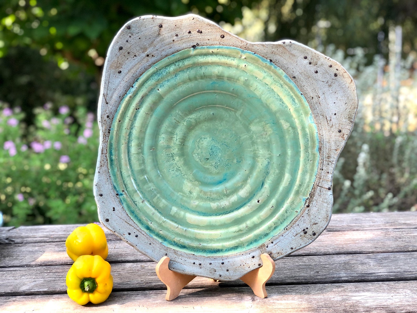 Extra Large Ceramic Serving Dish Fruit Bowl. | Etsy