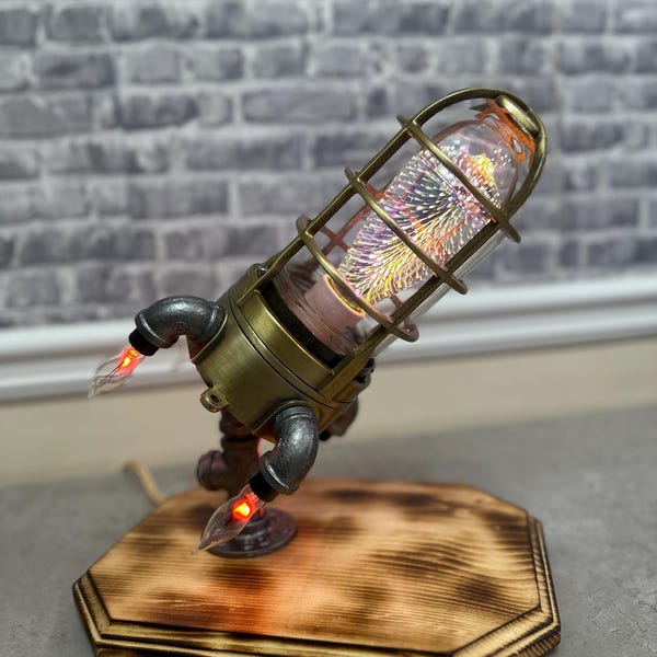 Steampunk Rocket - Etsy
