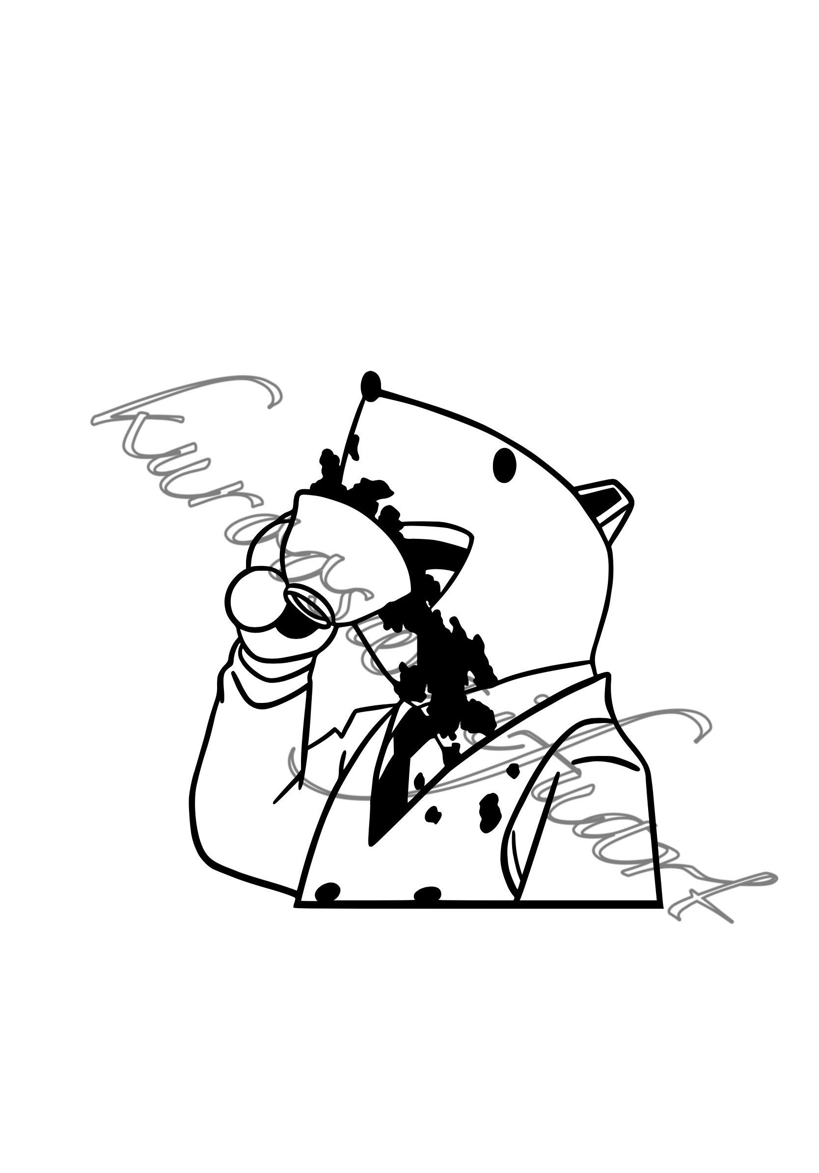 Nedzu Pro Hero and UA High School Principal Nezu BNHA/MHA/My | Etsy