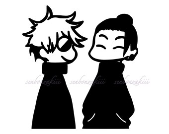 Suguru Geto Vibrant Vinyl Decal, Kiss-cut Vinyl Sticker, JJK - Etsy