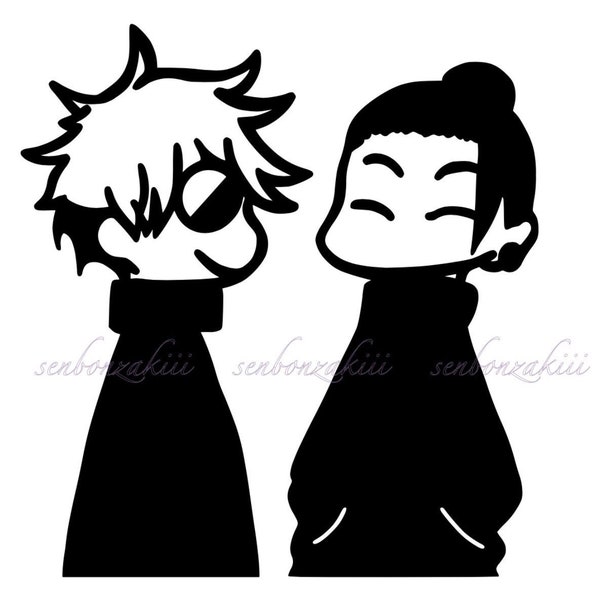 Gojo Satoru Car Sticker - Etsy