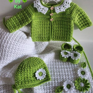 Crochet Baby Set - Etsy