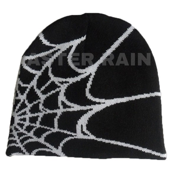 Spider Web Beanie - Etsy