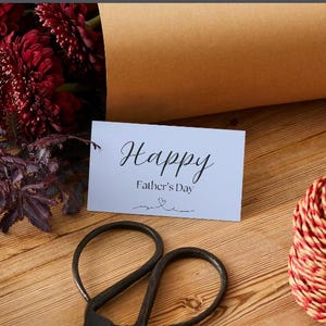 Printable Father's Day Gift Tag, Instant Download, Happy Father's Day ...