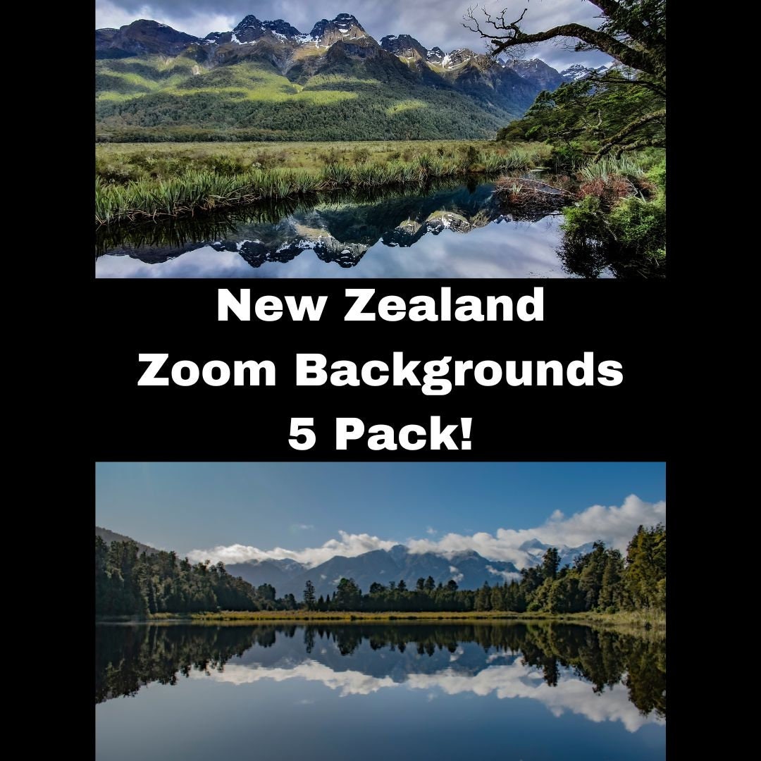 Zoom Background, New Zealand Virtual Background for Meetings, Virtual ...