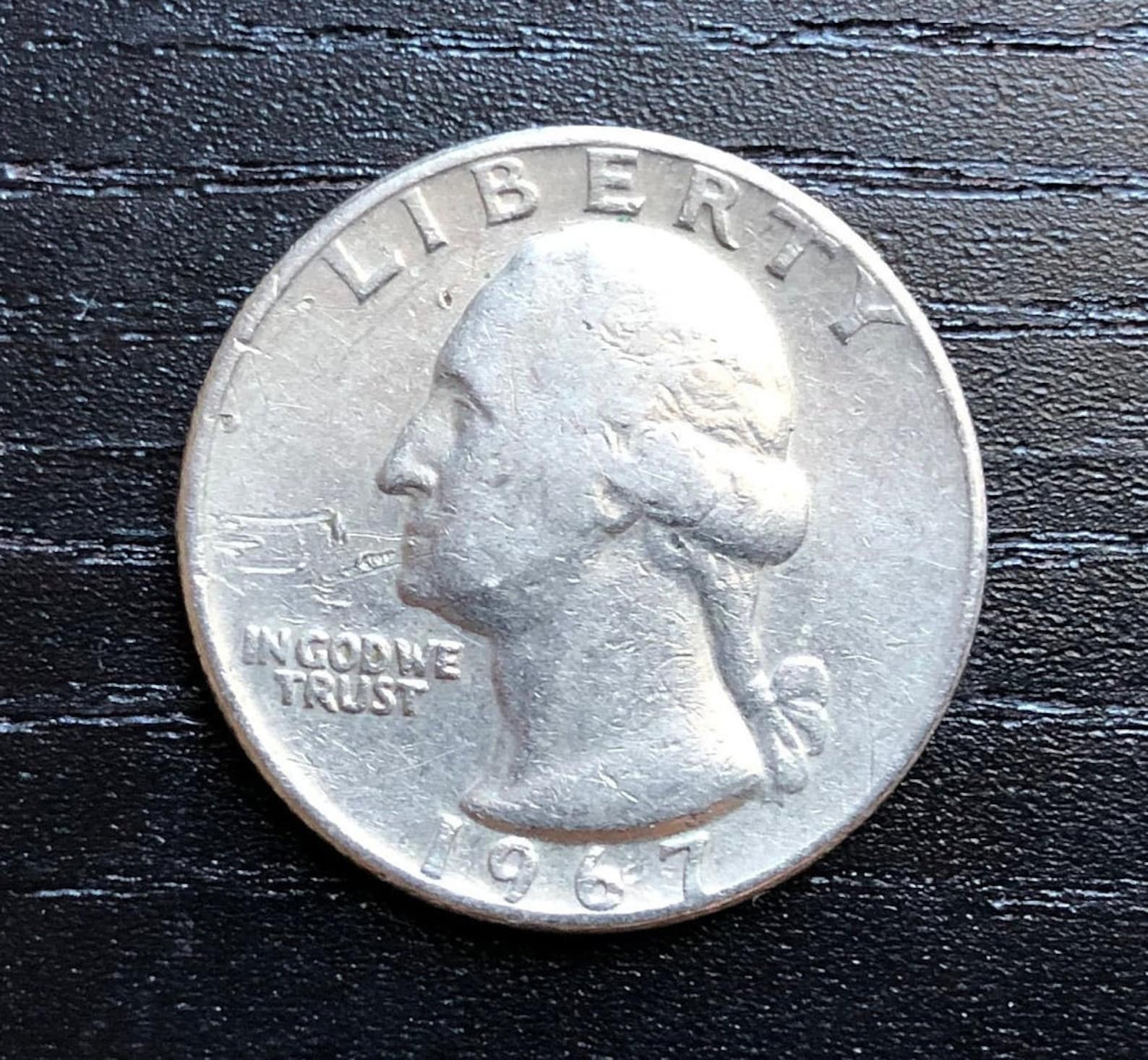 SUPER RARE 1967 Washington Quarter No Mint Mark Errors | Etsy
