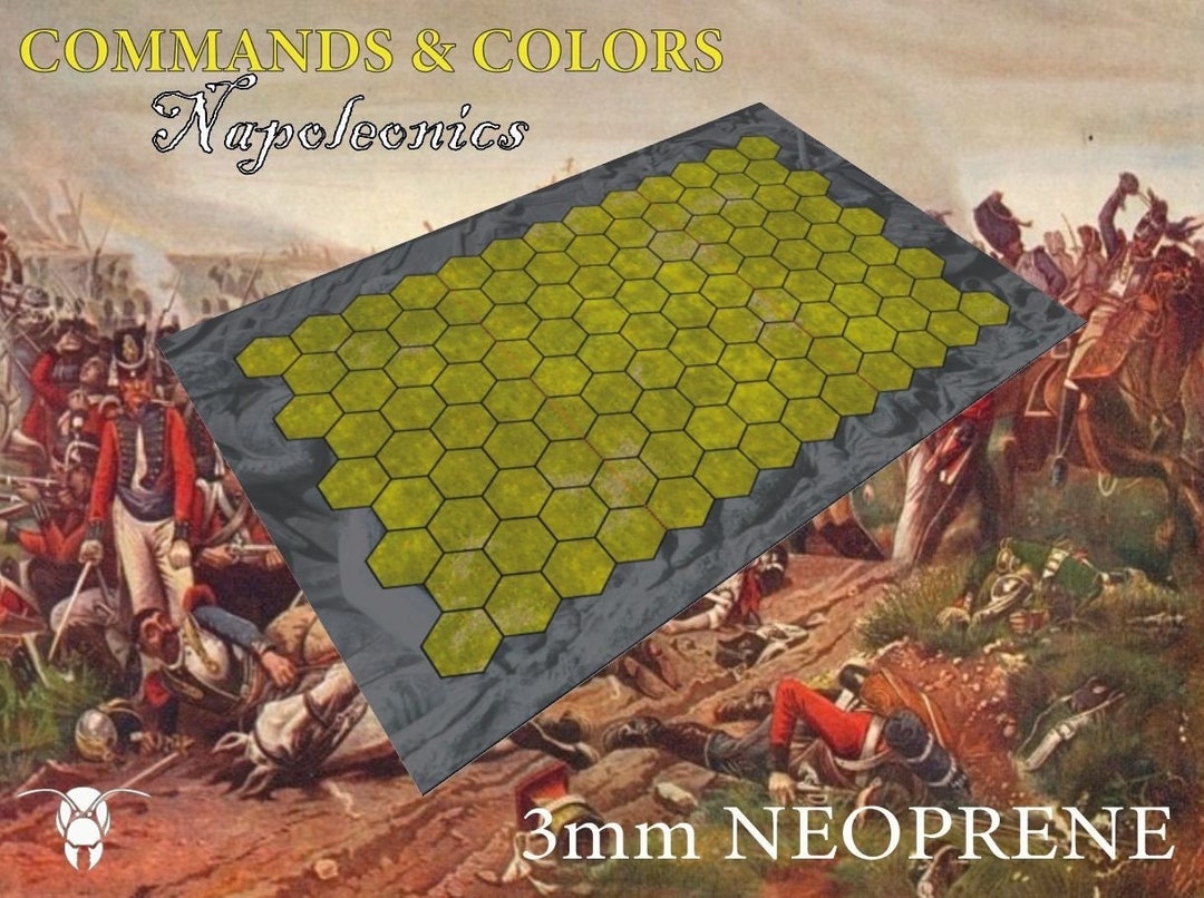 Napoleonics Commands and Colors Mat Neoprene - Etsy