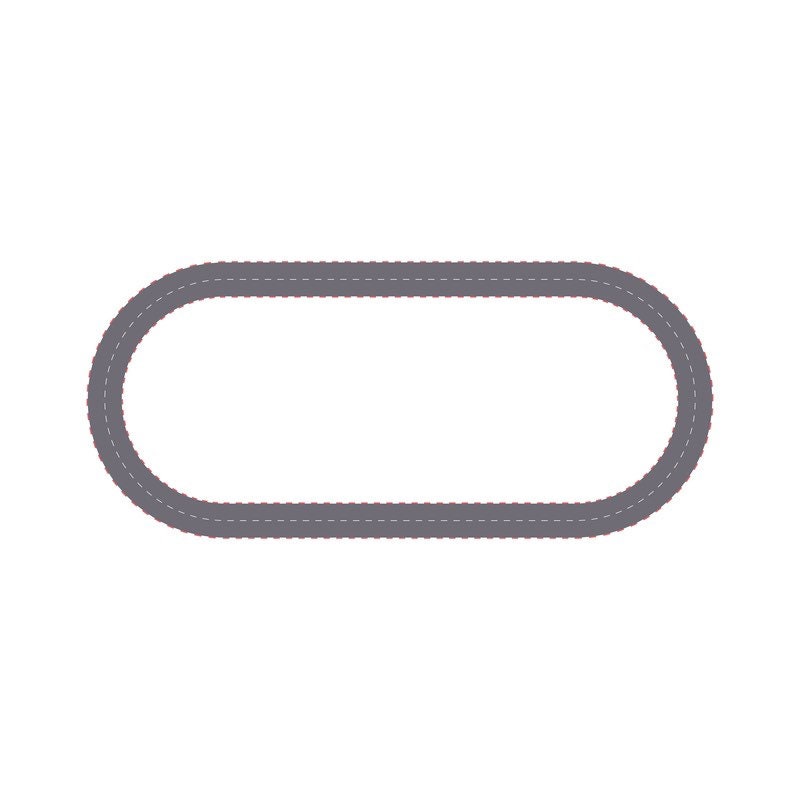 Oval Race Track Clip Art