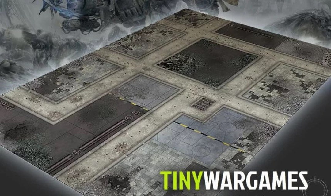 Warhammer Type Urban Mat 6x4 Pvc - Etsy Canada