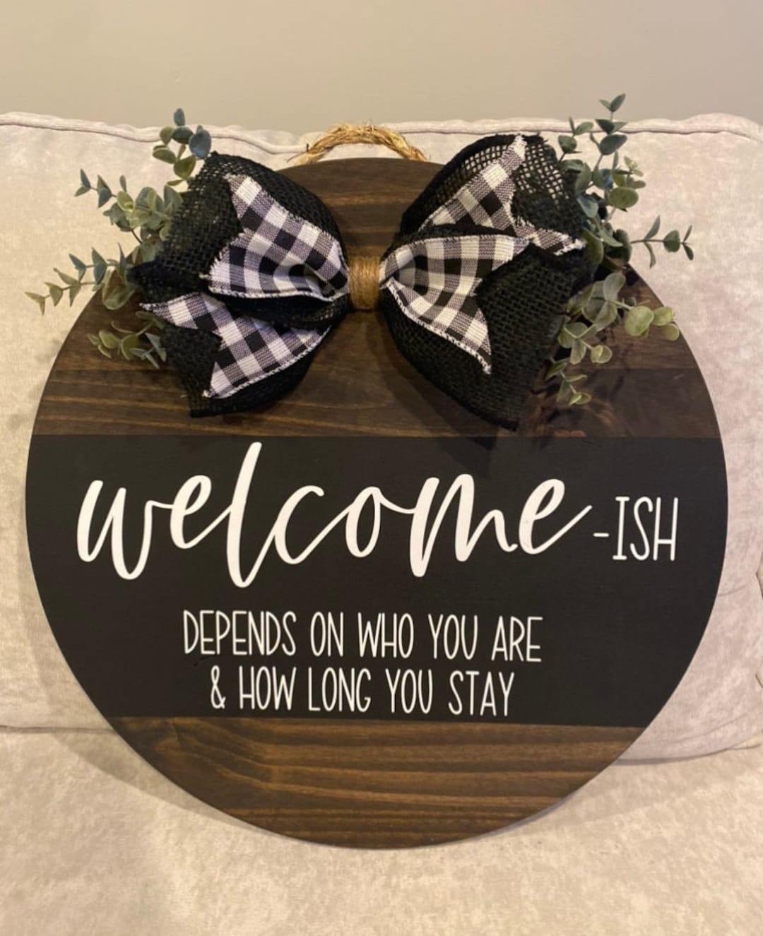 Welcome Round Door Round Door Sign Welcome Door Sign Welcome-ish Door ... Welcome Round Door Round Door Sign Welcome Door Sign Welcome-ish Door ...