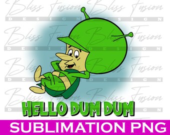 Hello Dum Dum Png - Etsy
