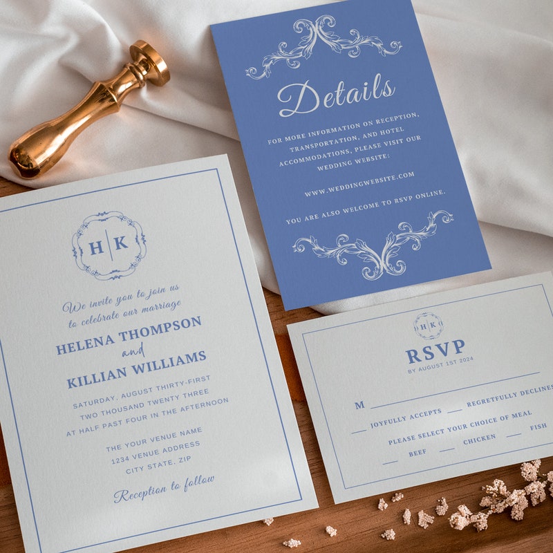 Wedding Suite Template - Etsy