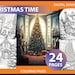 Christmas Time: Adult Coloring Pages Collection - Christmas Coloring ...