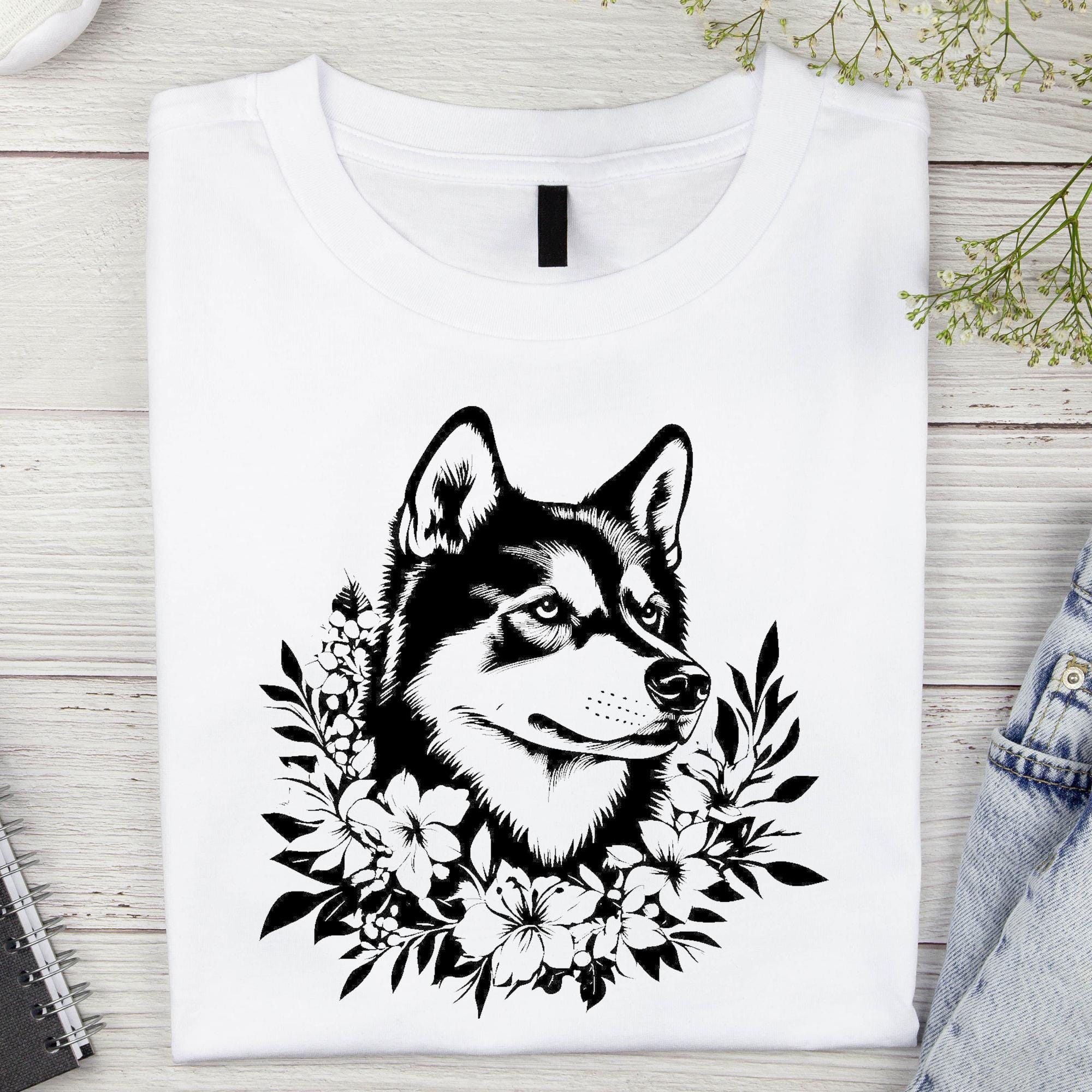 Siberian Husky Dog SVG Bundle File, Dog Pet Lover, Husky Clipart for ...