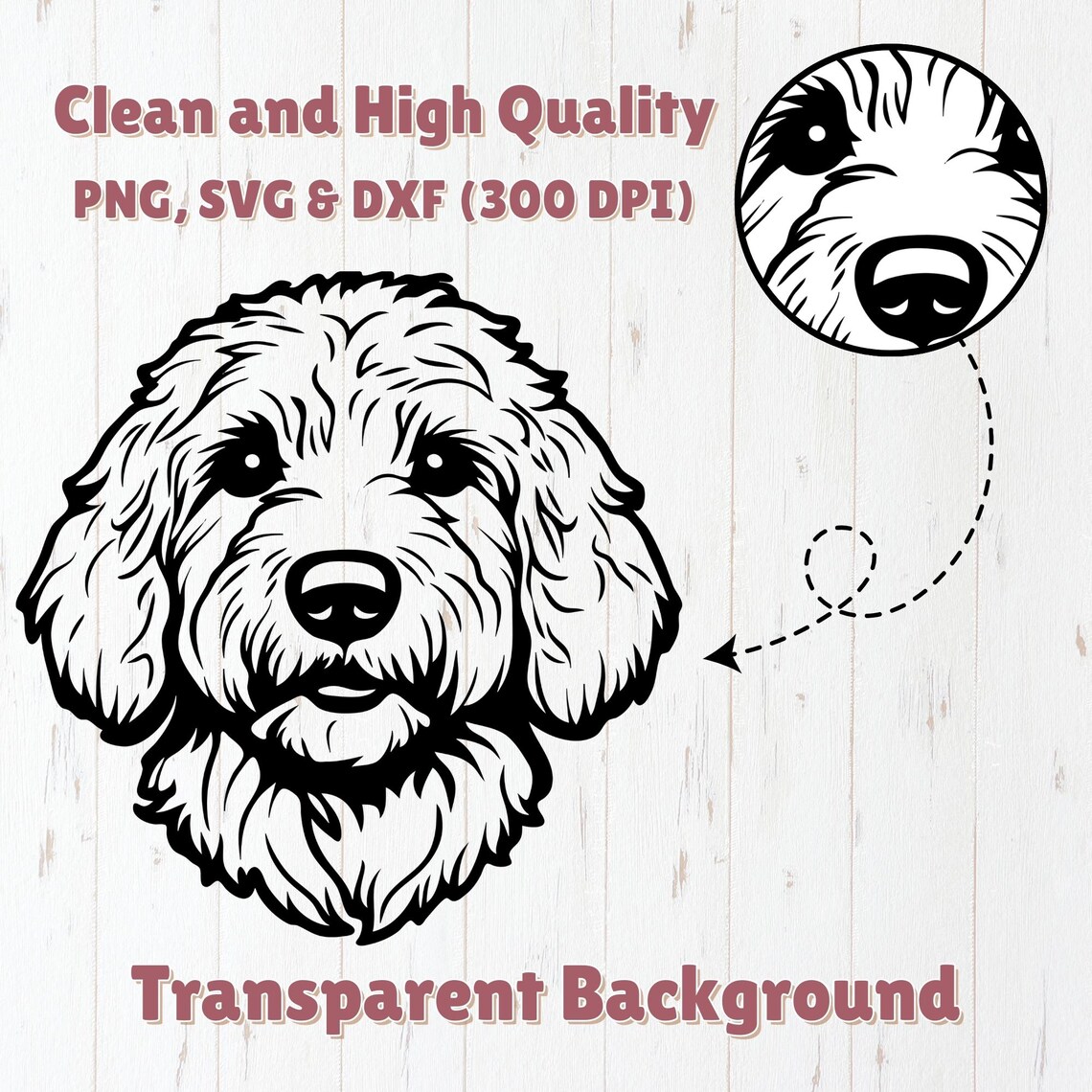 Goldendoodle Dog SVG Bundle File, Dog Pet Lover, Dog Clipart for Cricut ...