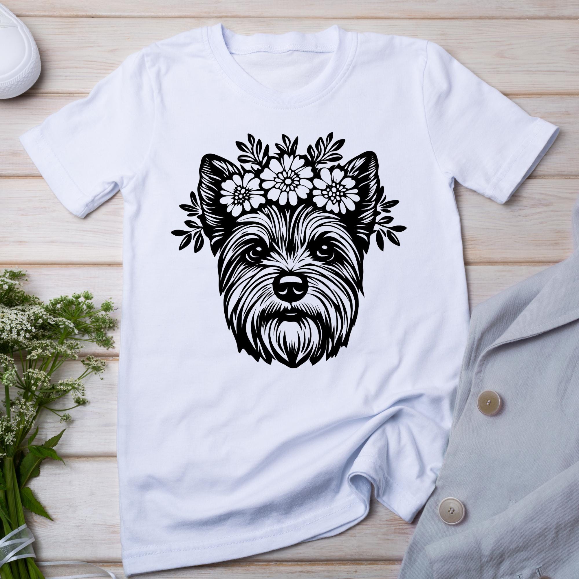 Yorkshire Terrier (yorkie) Dog SVG Bundle | Cute Yorkie Clipart and ...